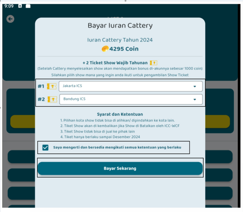 Cara Membayar Iuran 2024 | ICC WCF